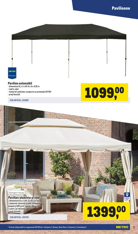 Cataloagele METRO - Catalog Terasă și grădină PRO - Pagini 6–7