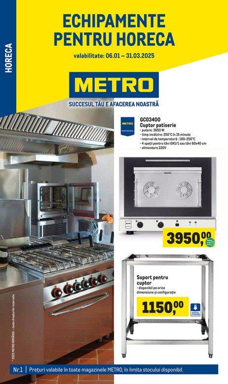 Cataloagele METRO - Soluții Nealimentare pentru HoReCa - Pagină 1