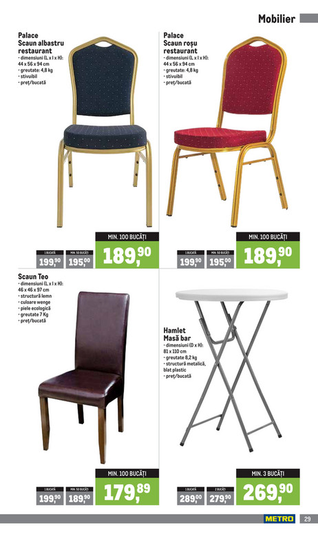 Cataloagele METRO - Soluții Nealimentare pentru HoReCa - Pagină 28-29