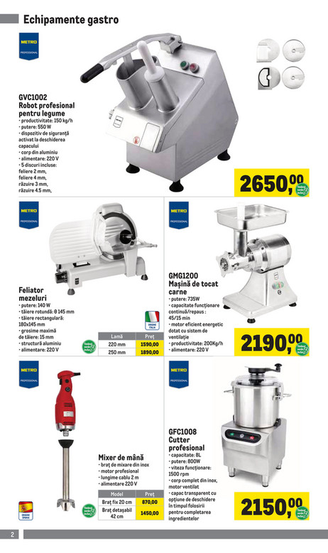 Cataloagele METRO - Soluții Nealimentare pentru HoReCa - Pagină 2-3